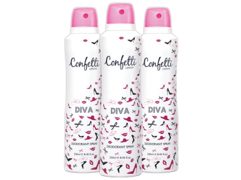 สเปรย์ระงับกลิ่นกาย คอนเฟตติ ดีว่า สำหรับผู้หญิง Confetti Deodorant Spray