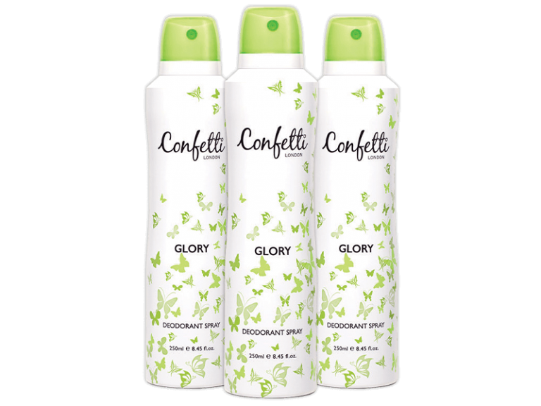 Confetti Deodorant Spray Glory 250 ml. For Woman